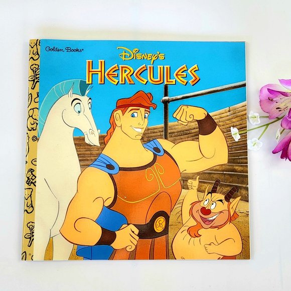 Other | Vintage Disneys Hercules 1997 Golden Books | Poshmark